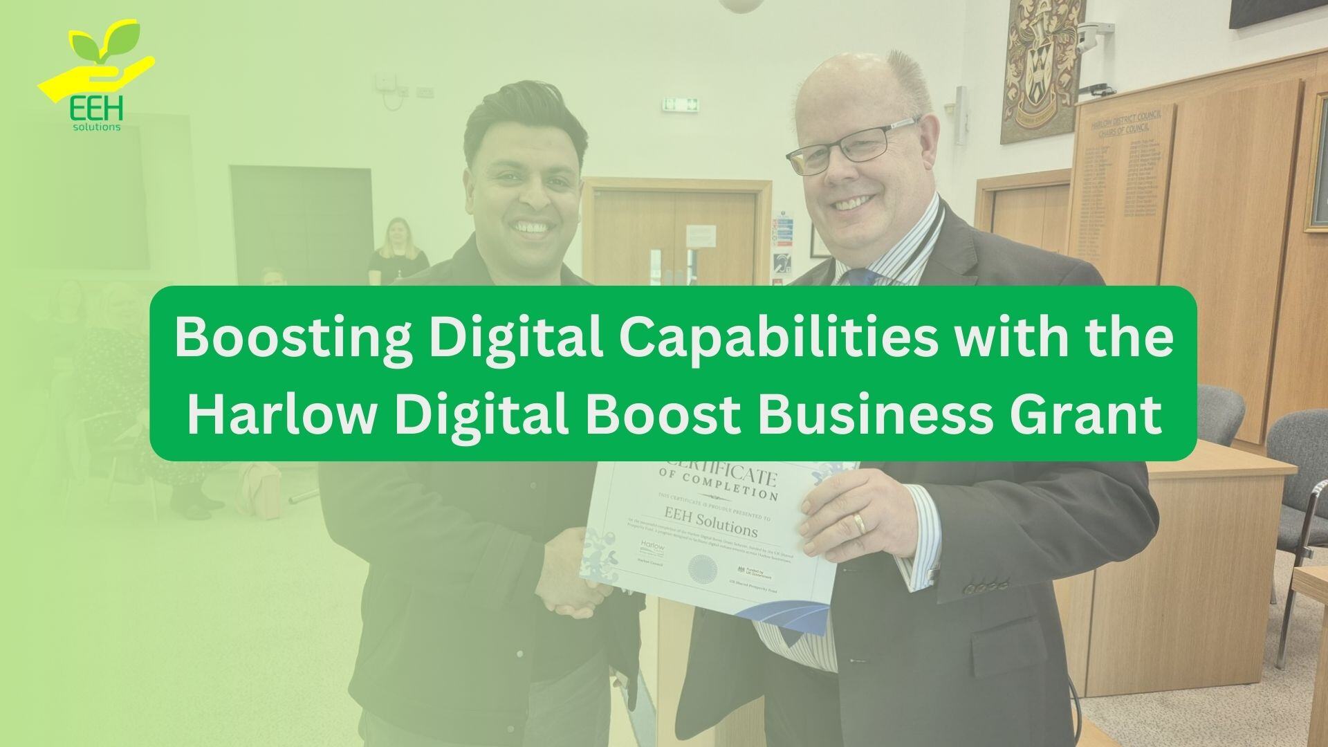 Boosting Digital Capabilities with the Harlow Digital Boost Business Grant